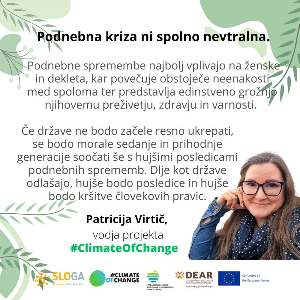 Ob dnevu žensk Platforma SLOGA opozarja na vzpostavitev politik, ki pri ...