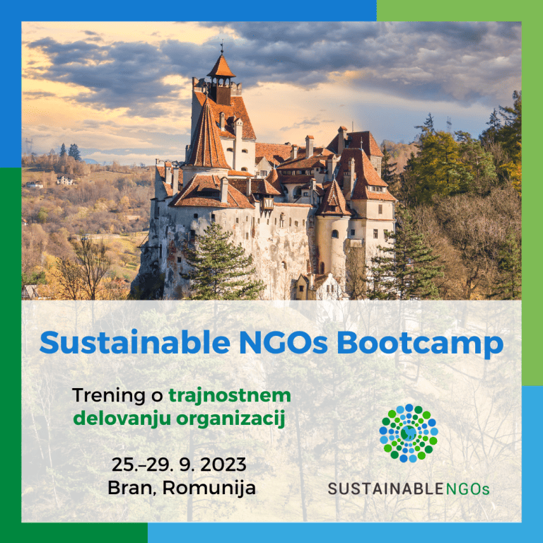 Trening o trajnostnem delovanju organizacij – Platforma SLOGA