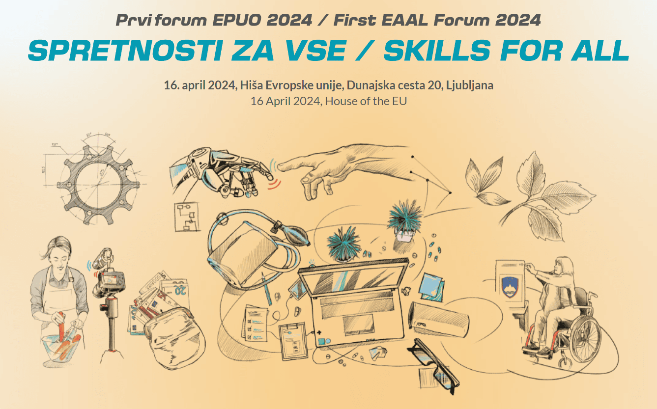 Vabilo na prvi forum EPUO 2024: Spretnosti za vse – Platforma SLOGA